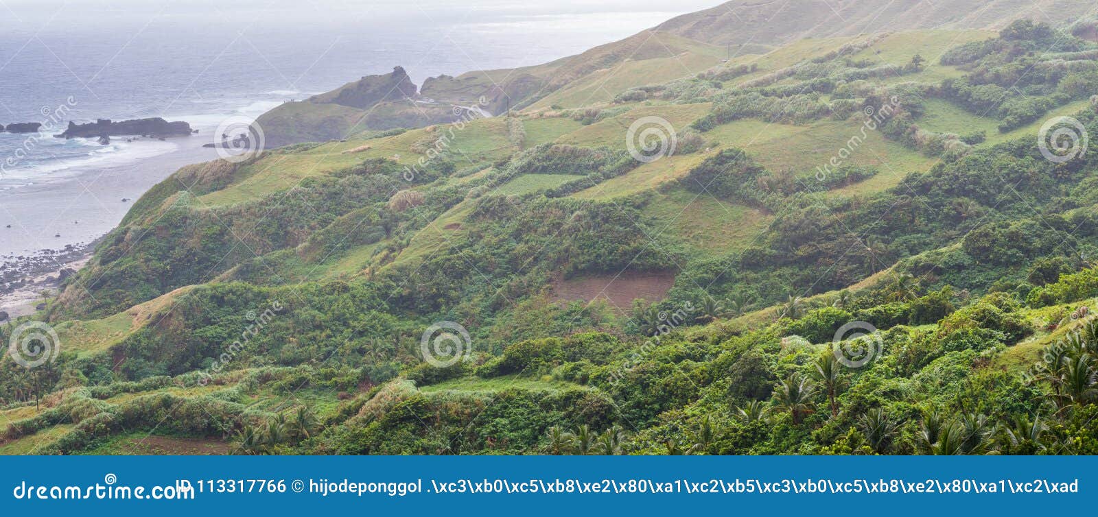 Rolling Hills of Batanes, Philippines Stock Photo - Image of hill ...