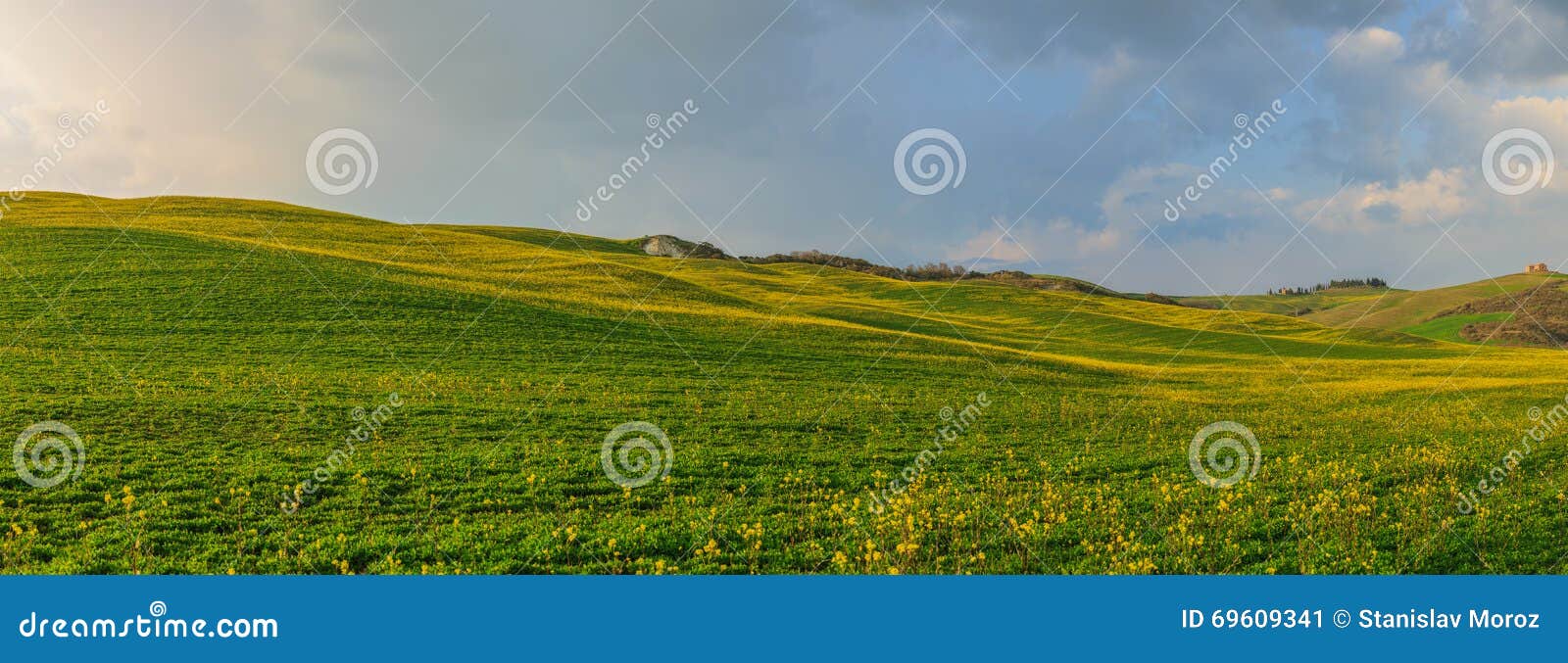 Rolling Hills of Tuscany, Italy Stock Image - Image of meadow, scenery ...