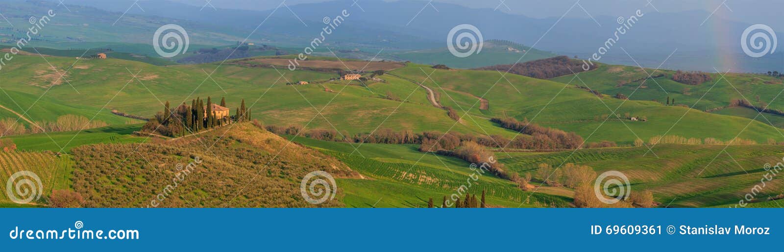 Rolling Hills of Tuscany, Italy Stock Image - Image of landscape, grass ...
