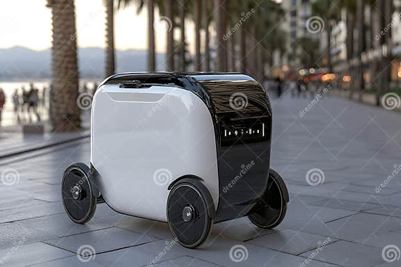Rolling Innovation: Compact Delivery Robot Navigating with Precision on ...