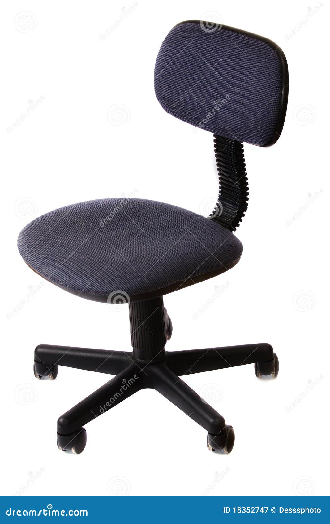 Rolling office chair stock image. Image of boss, seat - 18352747