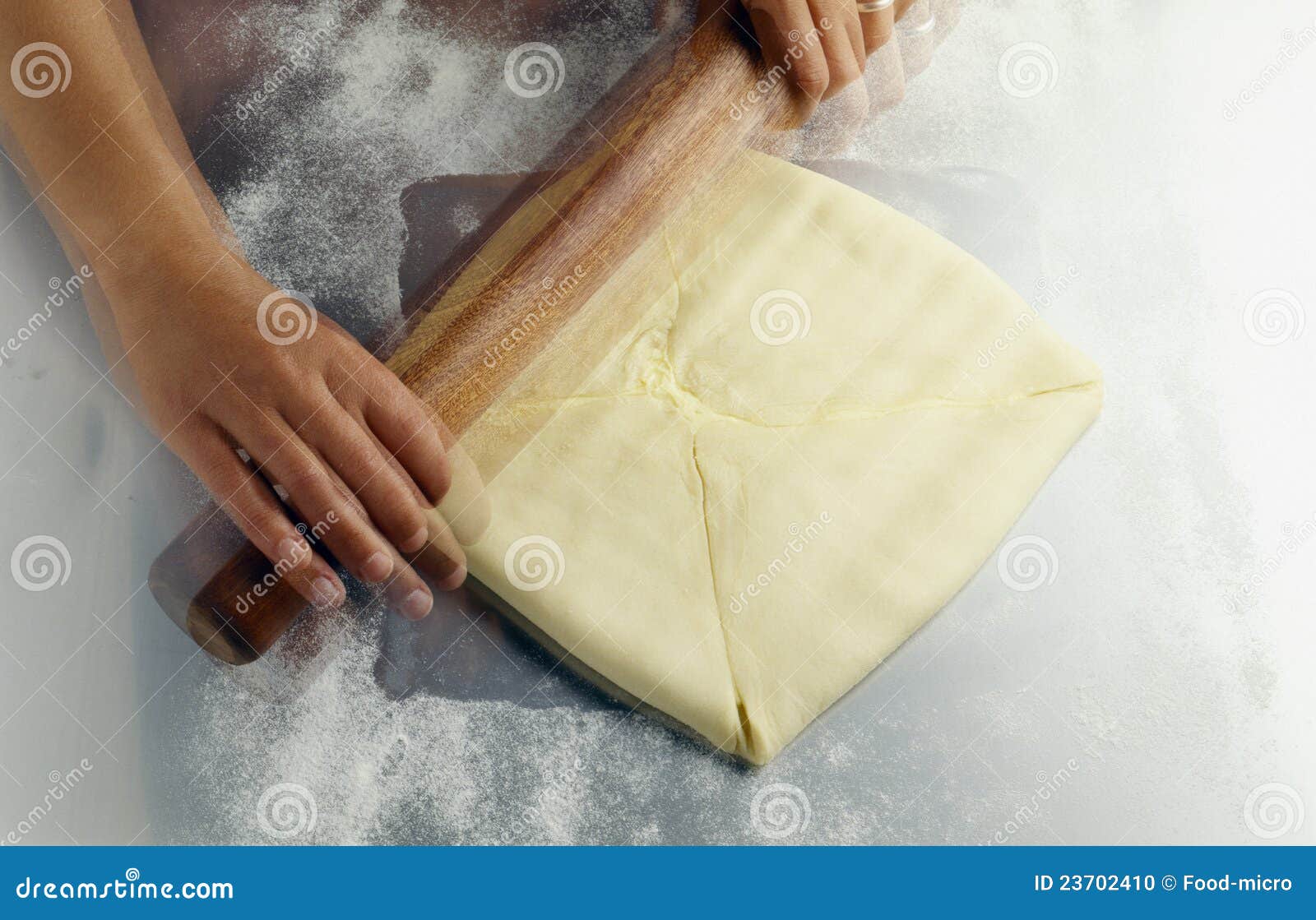 Rolling out the pastry stock photo. Image of roll, puff - 23702410