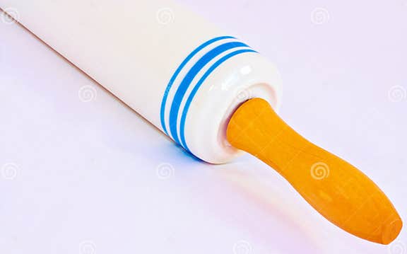 Rolling pin stock image. Image of ceramic, rolling, kitchenware - 25096825