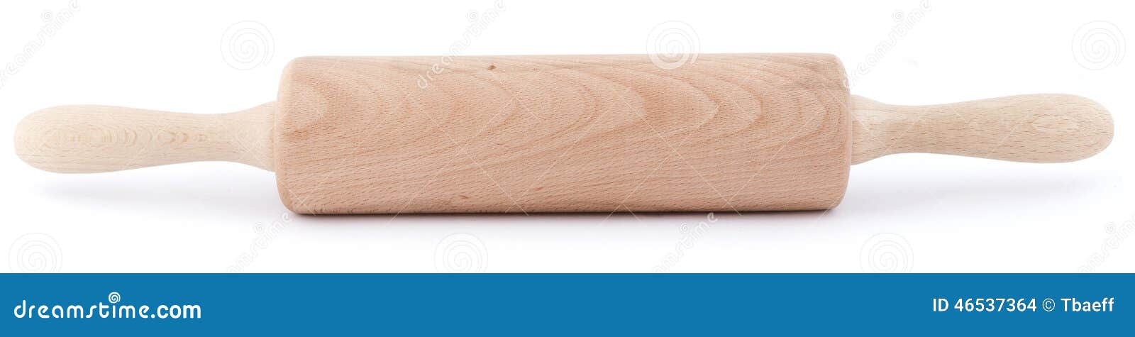 Rolling pin isolated stock photo. Image of barbecue, isolated - 46537364