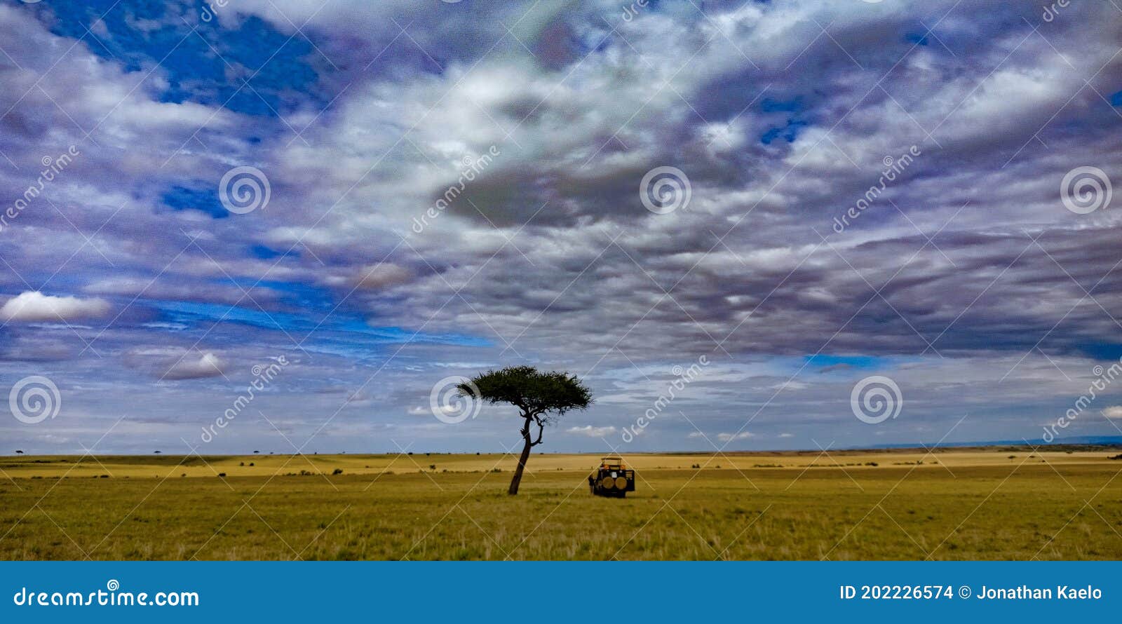 The Rolling Plains of the Greater Mara Serengeti Ecosystem Stock Photo ...