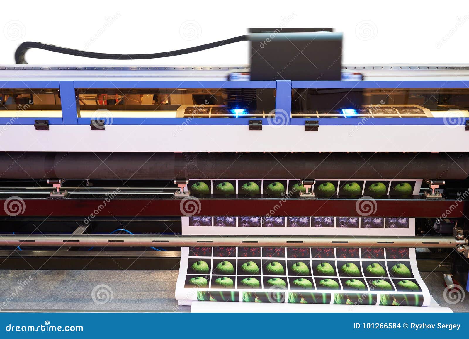 Rolling plotter in work stock photo. Image of design - 101266584