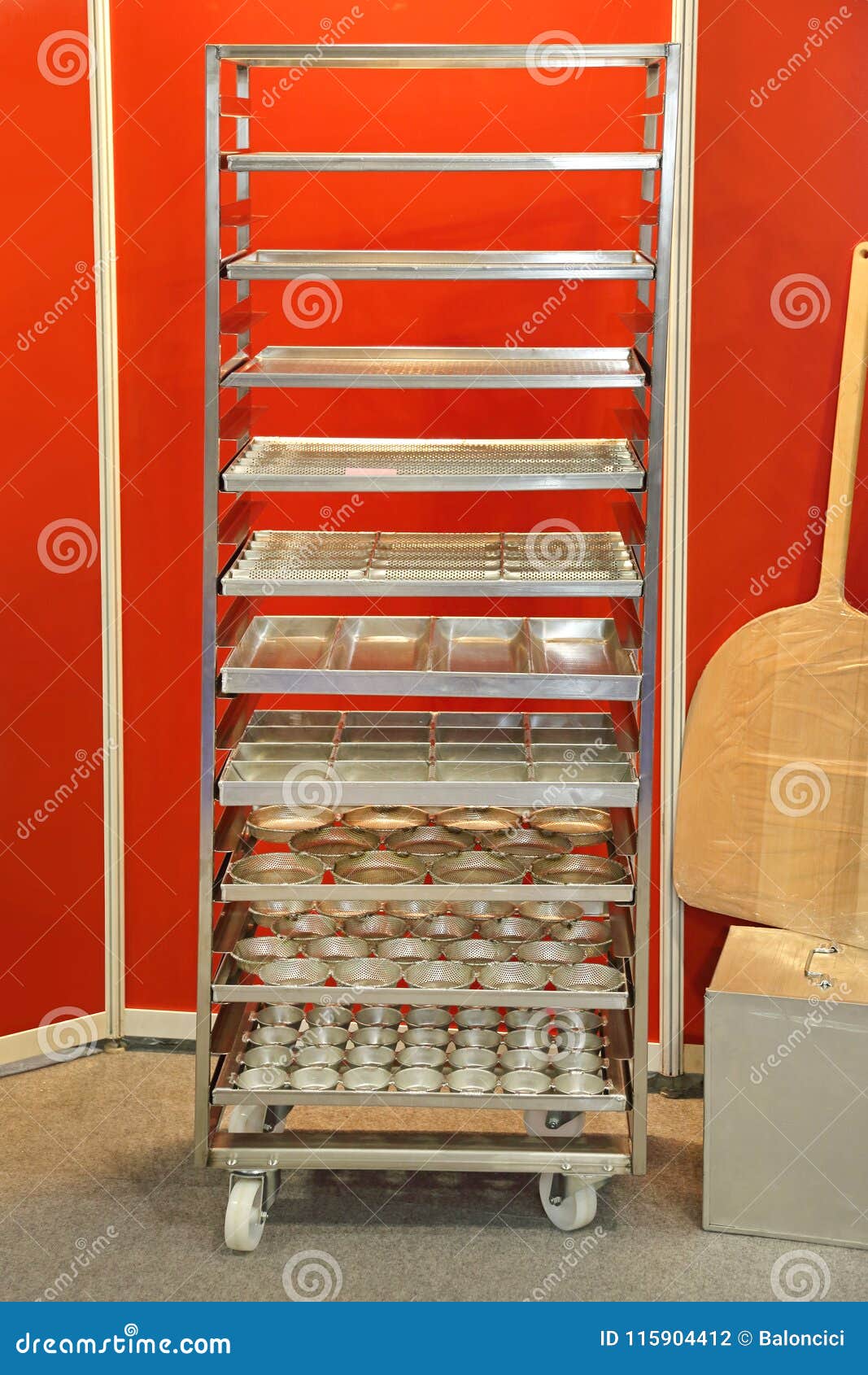 Bakery Rack stock photo. Image of rack, produce, rolling - 115904412