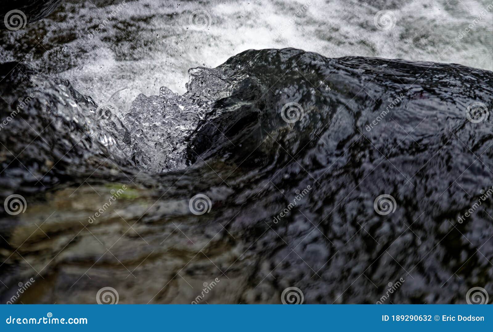 Rolling Rapids Swirling Swiftly Stock Photo - Image of mountain ...