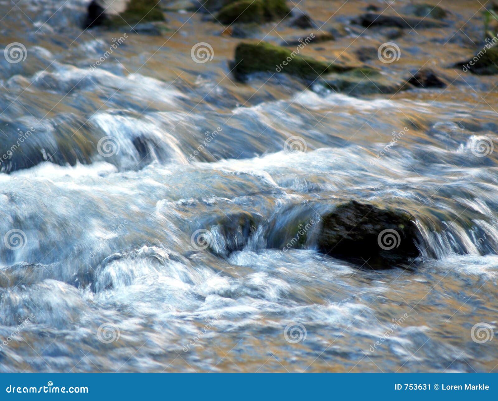 Rolling river stock image. Image of moss, rapids, bubble - 753631