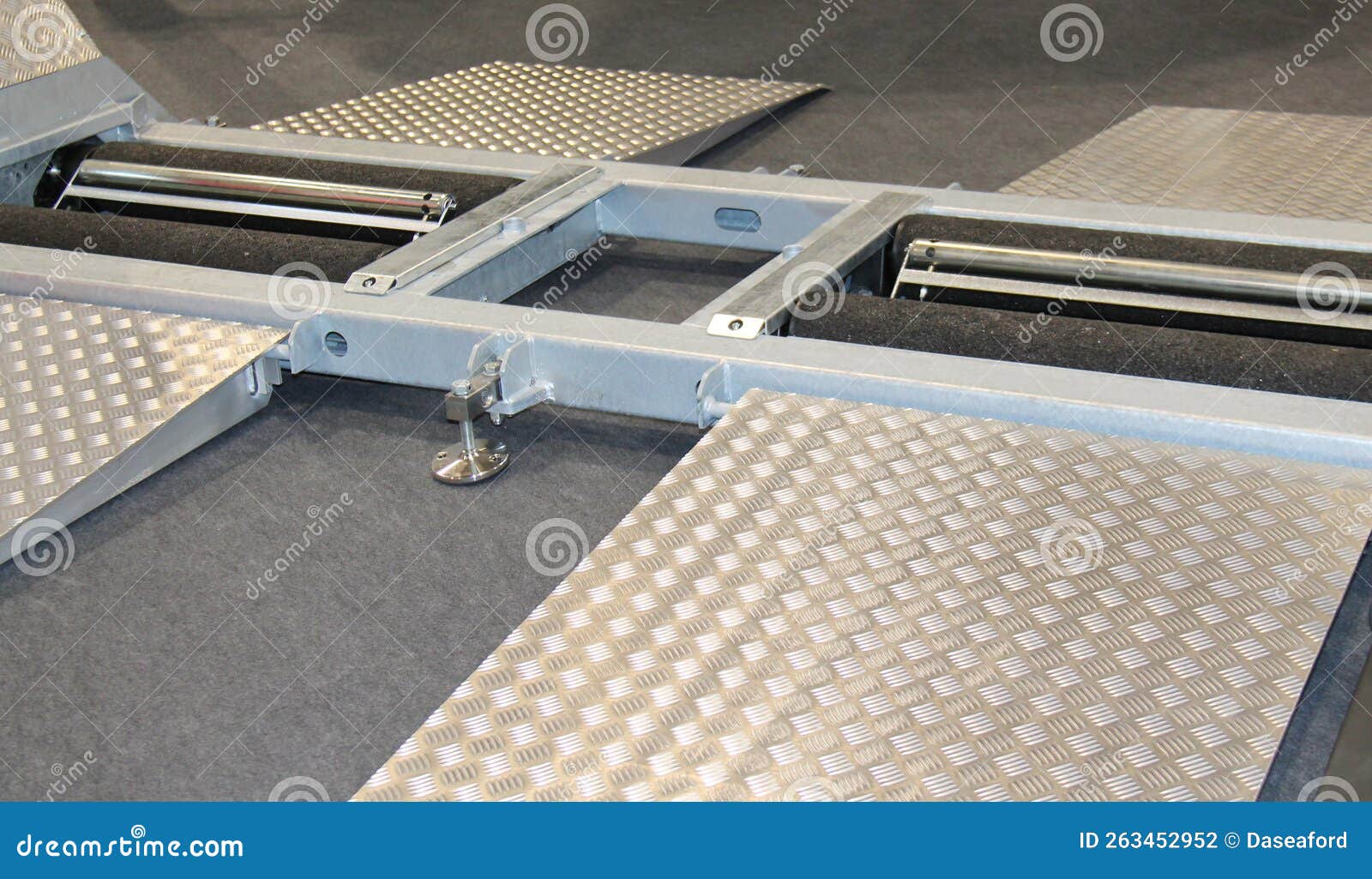 Rolling Road Test Rig. stock photo. Image of transportation - 263452952