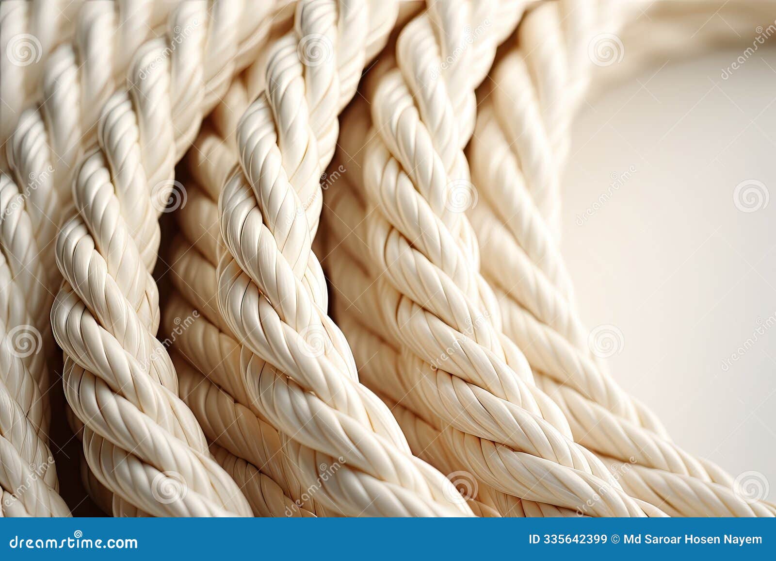 Rolling Hitch Knot On A Wooden Railing Royalty-Free Stock Photo ...