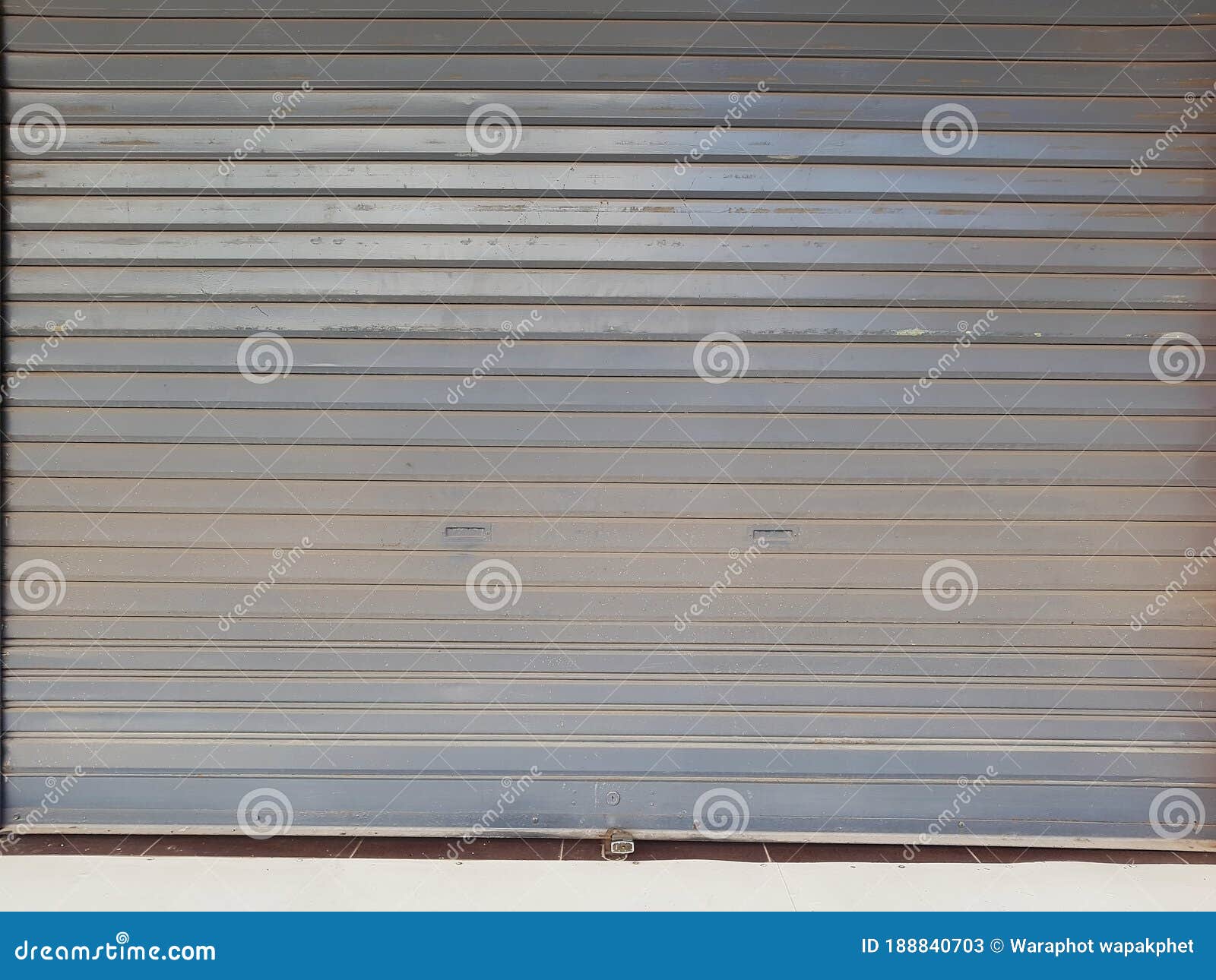 Rolling Shutters Pattern Texture Background. Stock Image - Image of ...