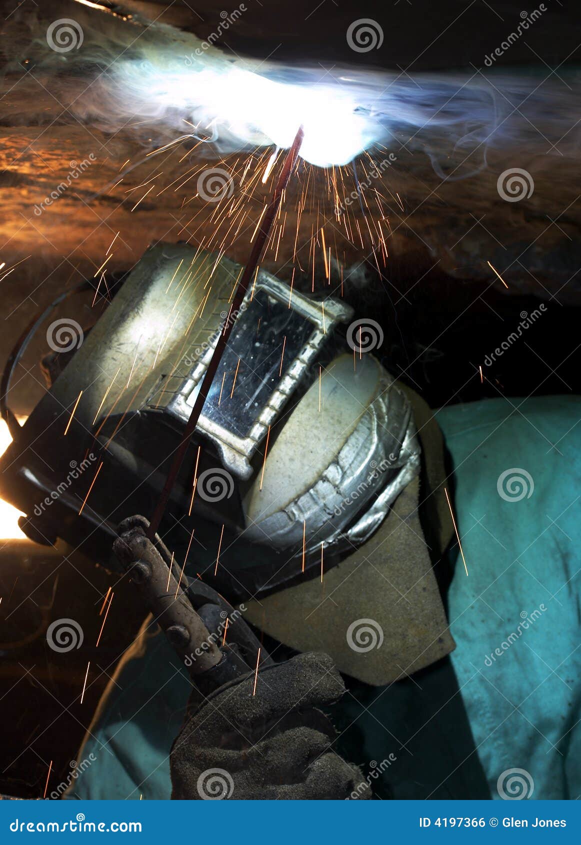 Rolling smoke stock photo. Image of metal, occupation - 4197366