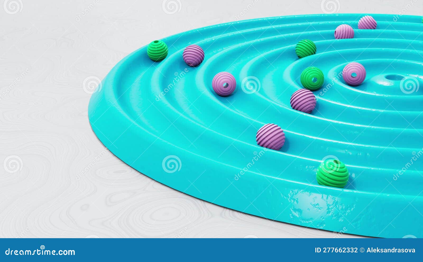 Rolling Spheres Abstract Background Loop Animation. Business Concept ...