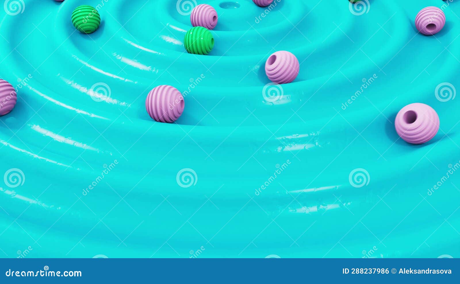 Rolling Spheres Abstract Background Loop Animation. Business Concept ...