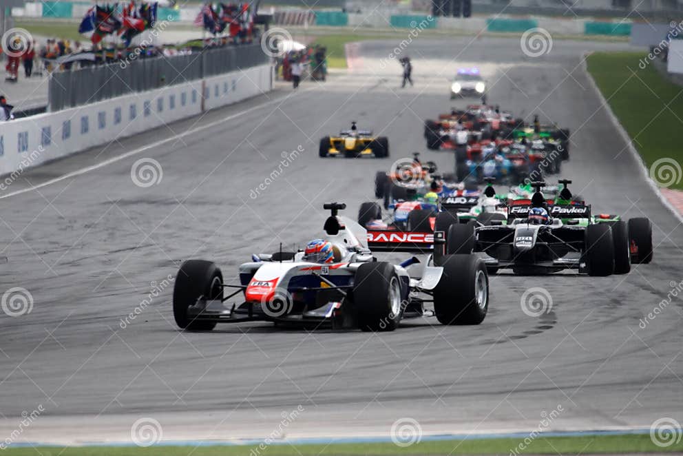 The Rolling Start of the Race Editorial Photography - Image of tire ...