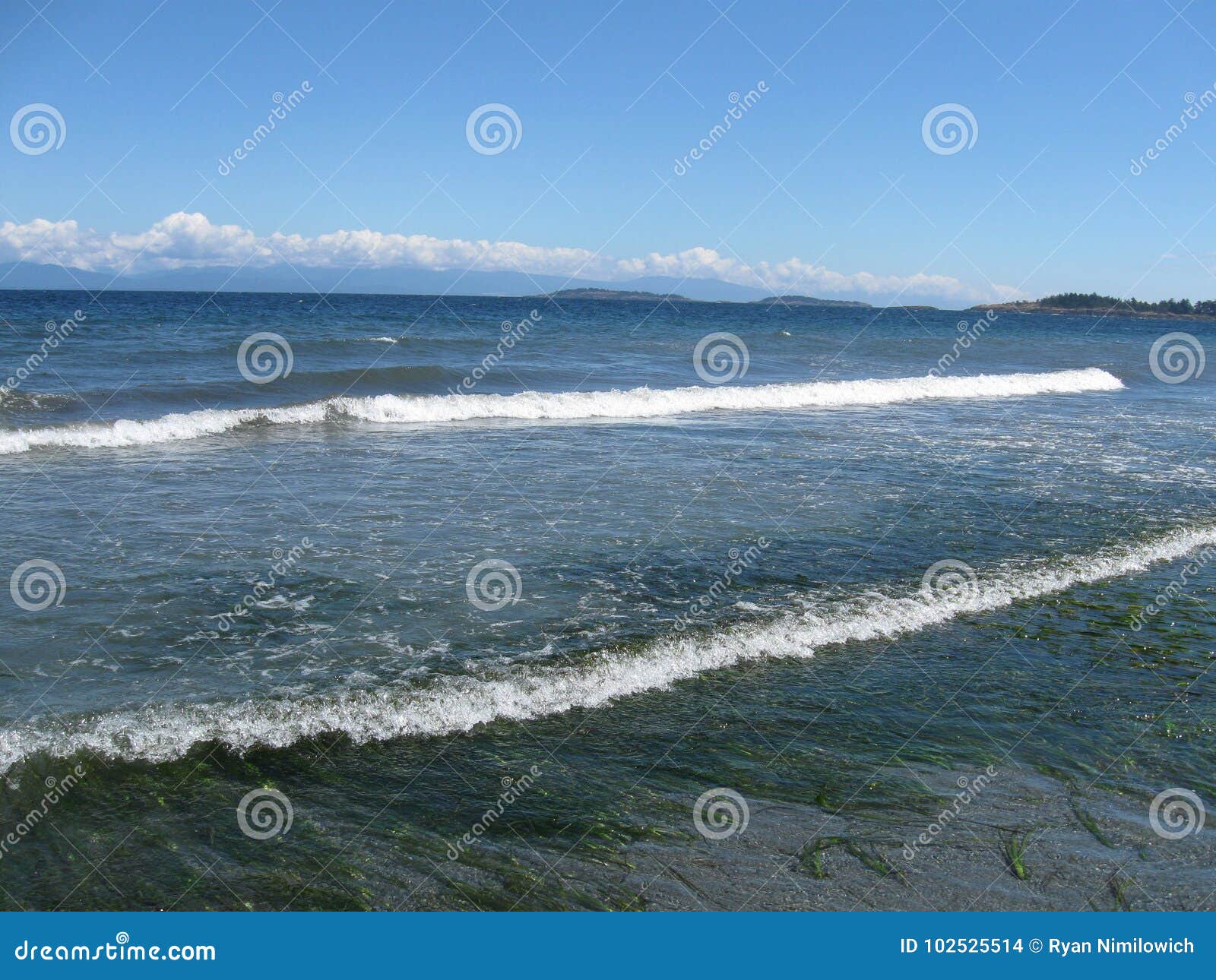 The rolling waves stock photo. Image of rolling, small - 102525514