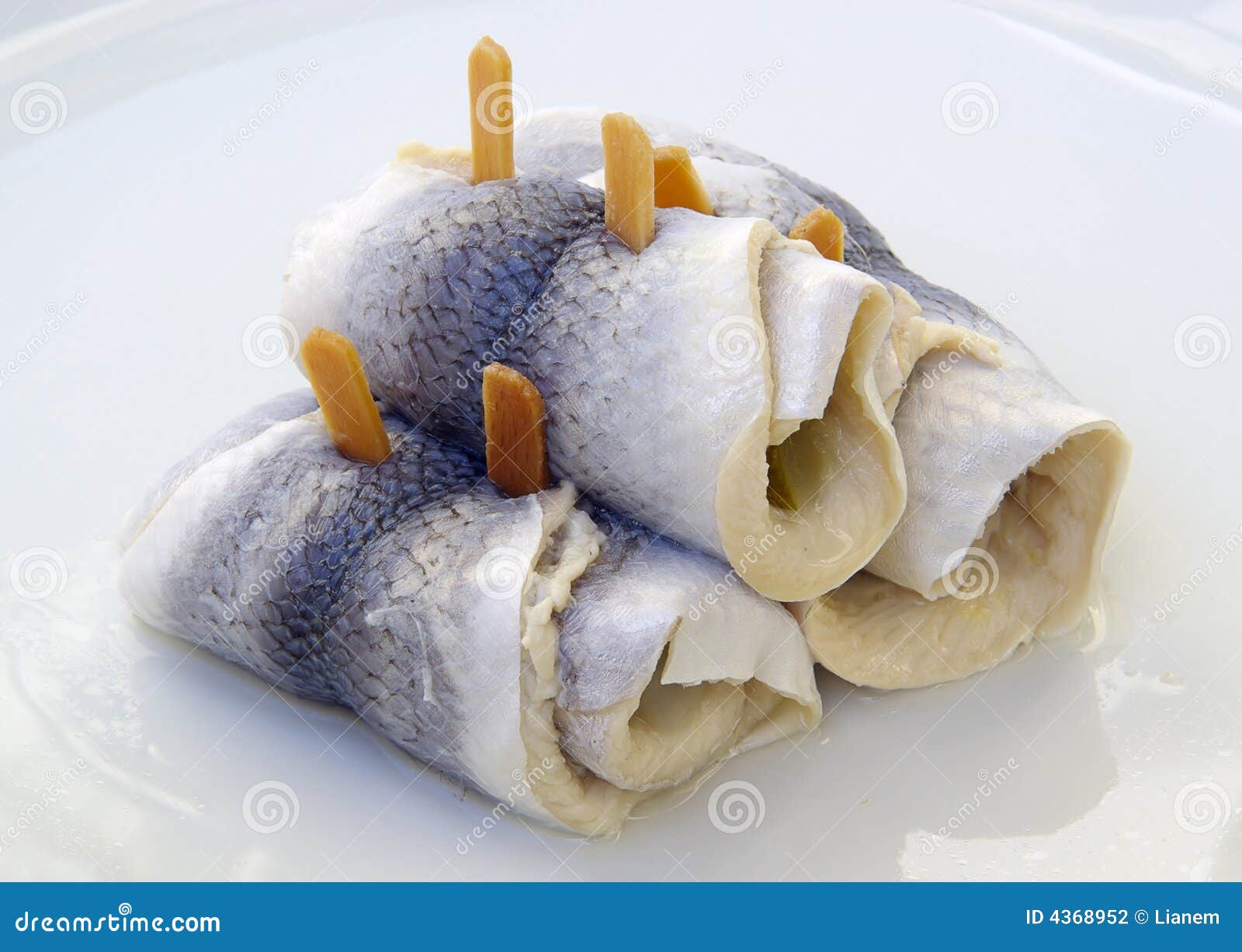 Rollmop 03 stock photo. Image of food, prepared, marinated - 4368952