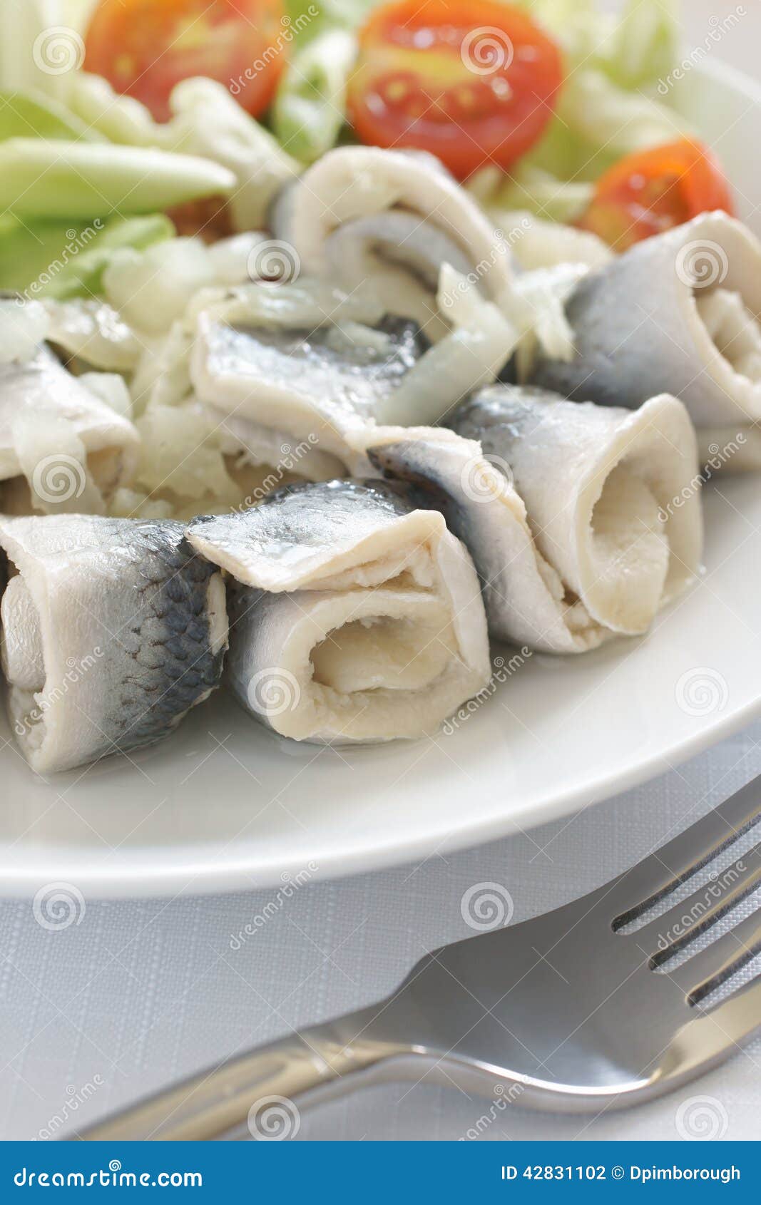 Rollmops foto de archivo. Imagen de nadie, cebolla, mariscos - 42831102