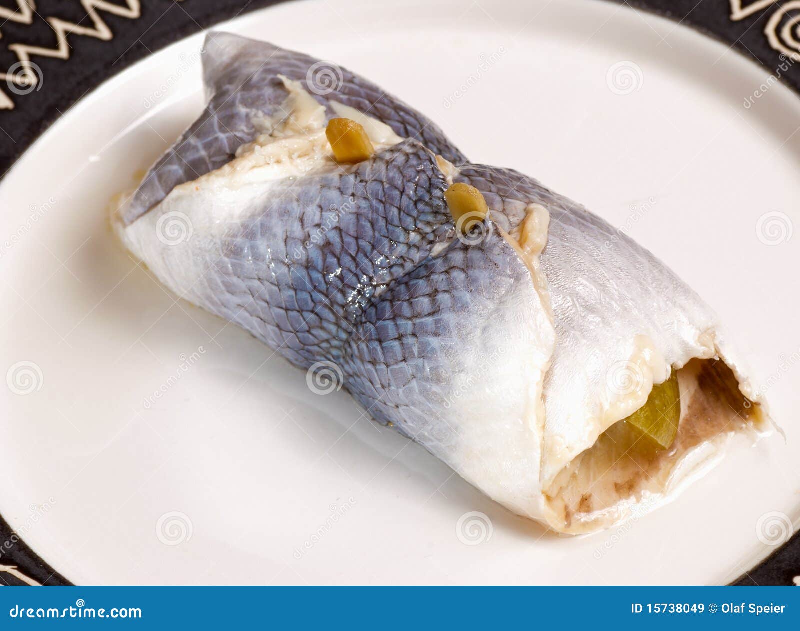Rollmops herring stock image. Image of curled, fresh - 15738049