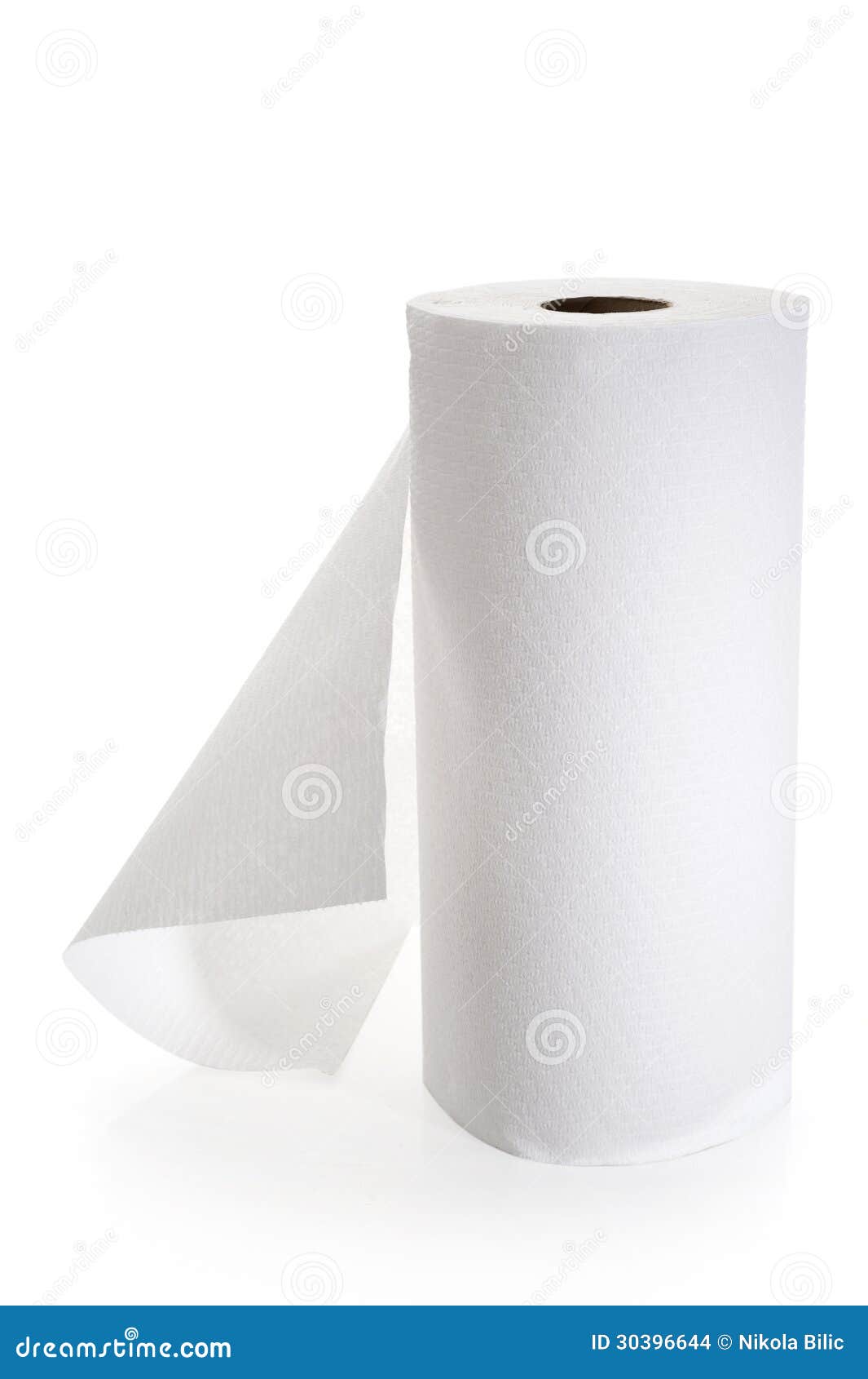 Rollo De La Toalla De Papel Foto de archivo - Imagen de casa, papel ...