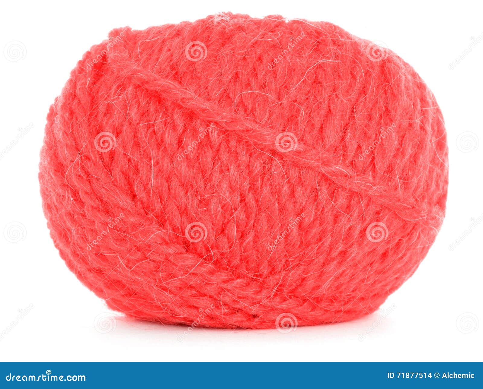 Rollo De Las Lanas, Madeja Enredada Aislada En El Fondo Blanco Foto de ...