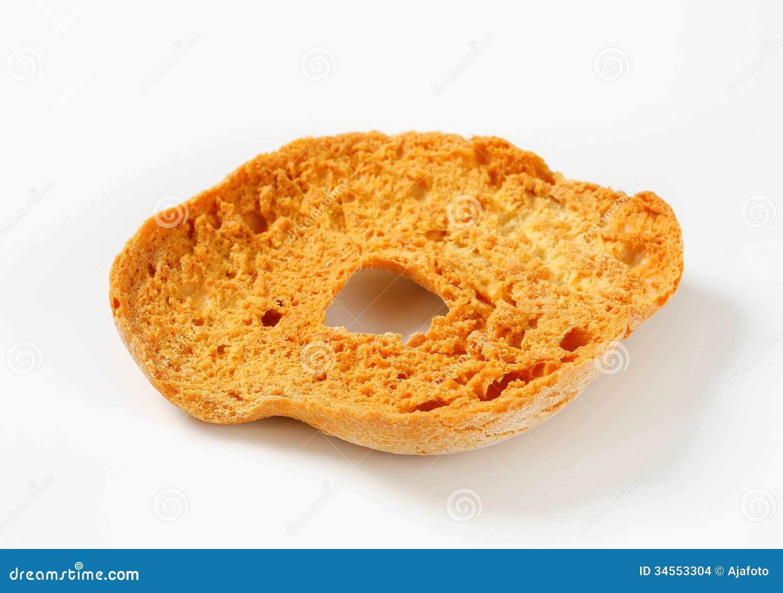 Rollo De Pan De Forma Anular Foto de archivo - Imagen de revuelto, duro ...