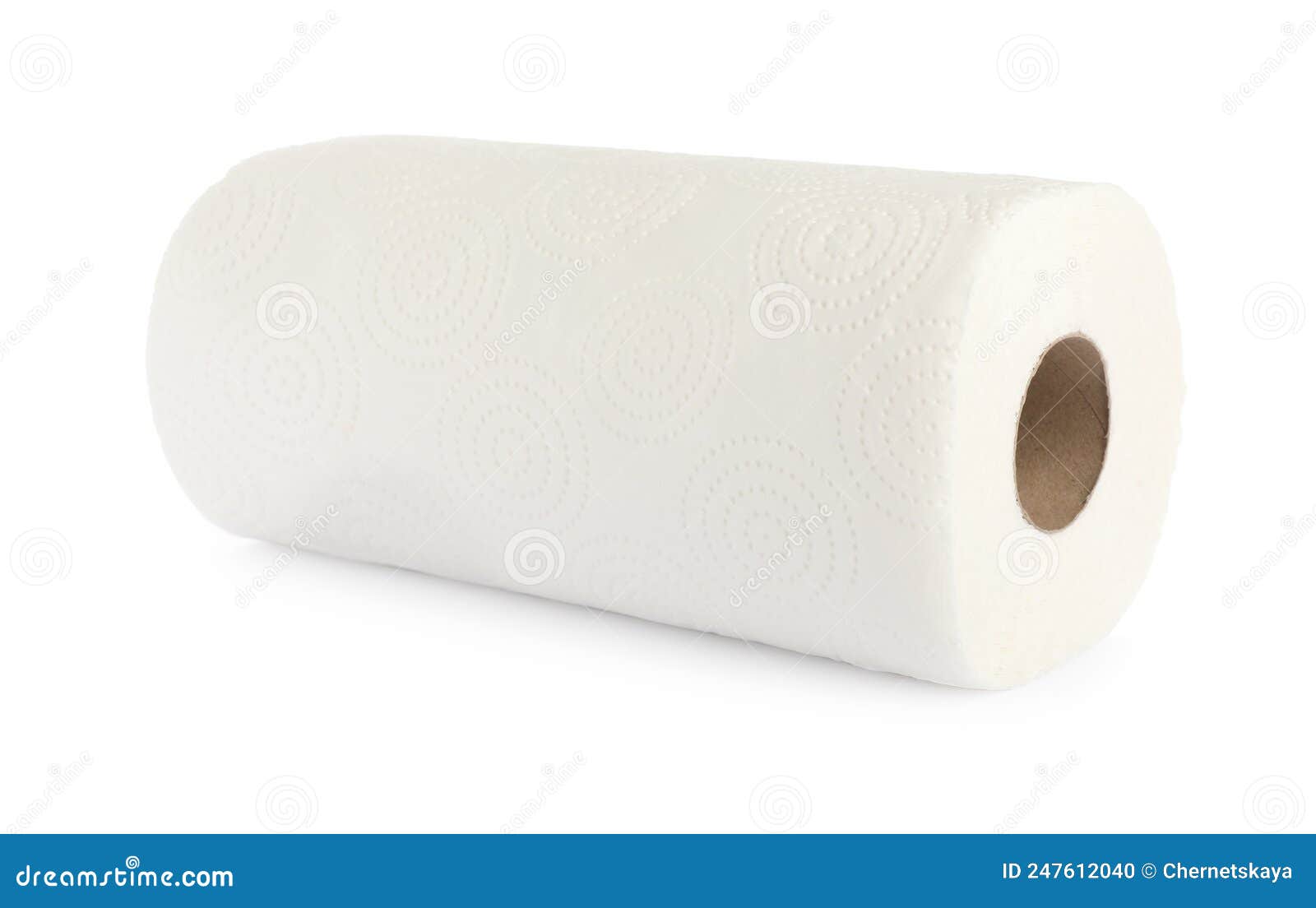 Rollo De Toallas De Papel Aisladas En Blanco Foto de archivo - Imagen ...