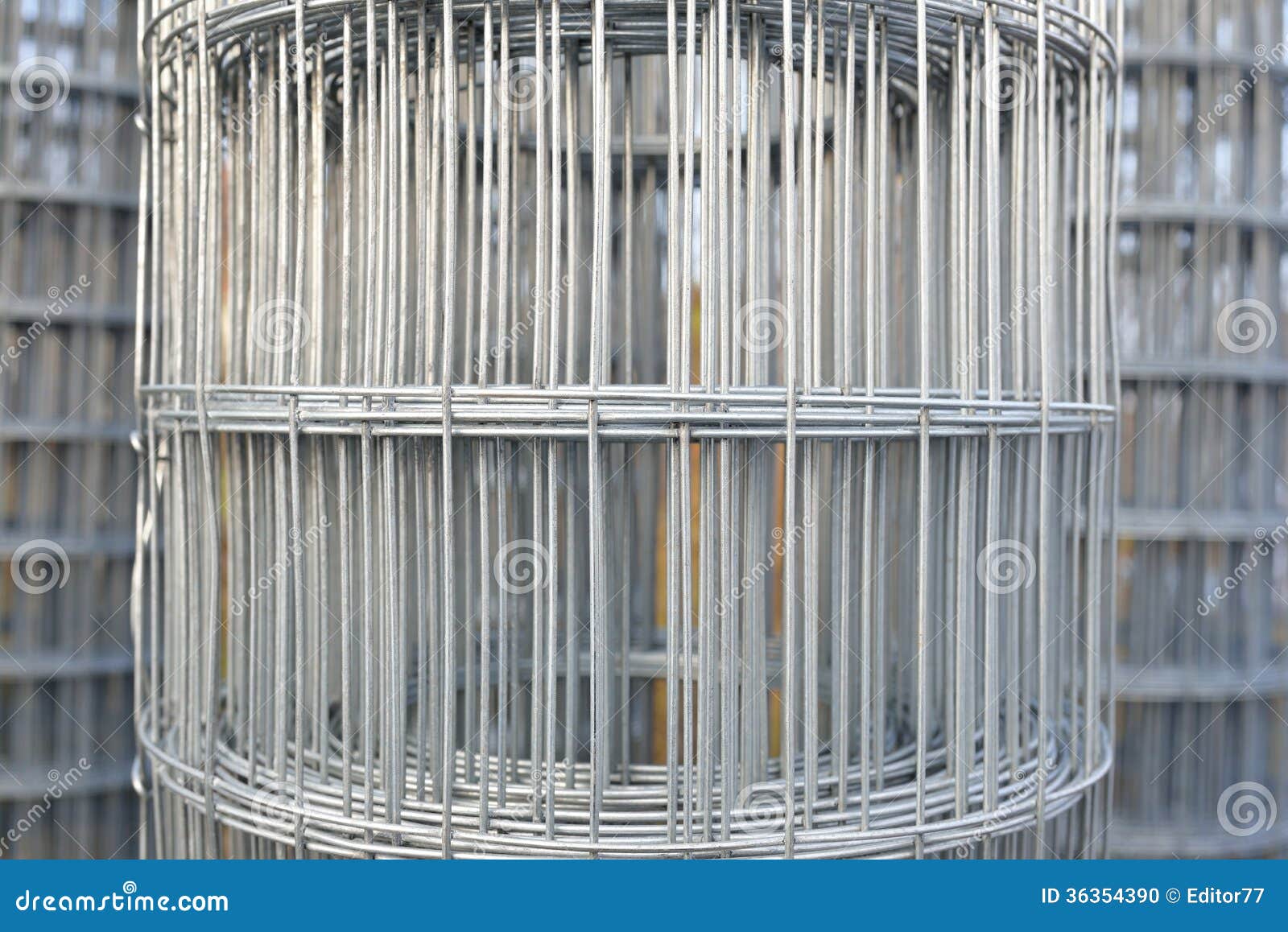 Rollo del alambre de metal foto de archivo. Imagen de metal - 36354390