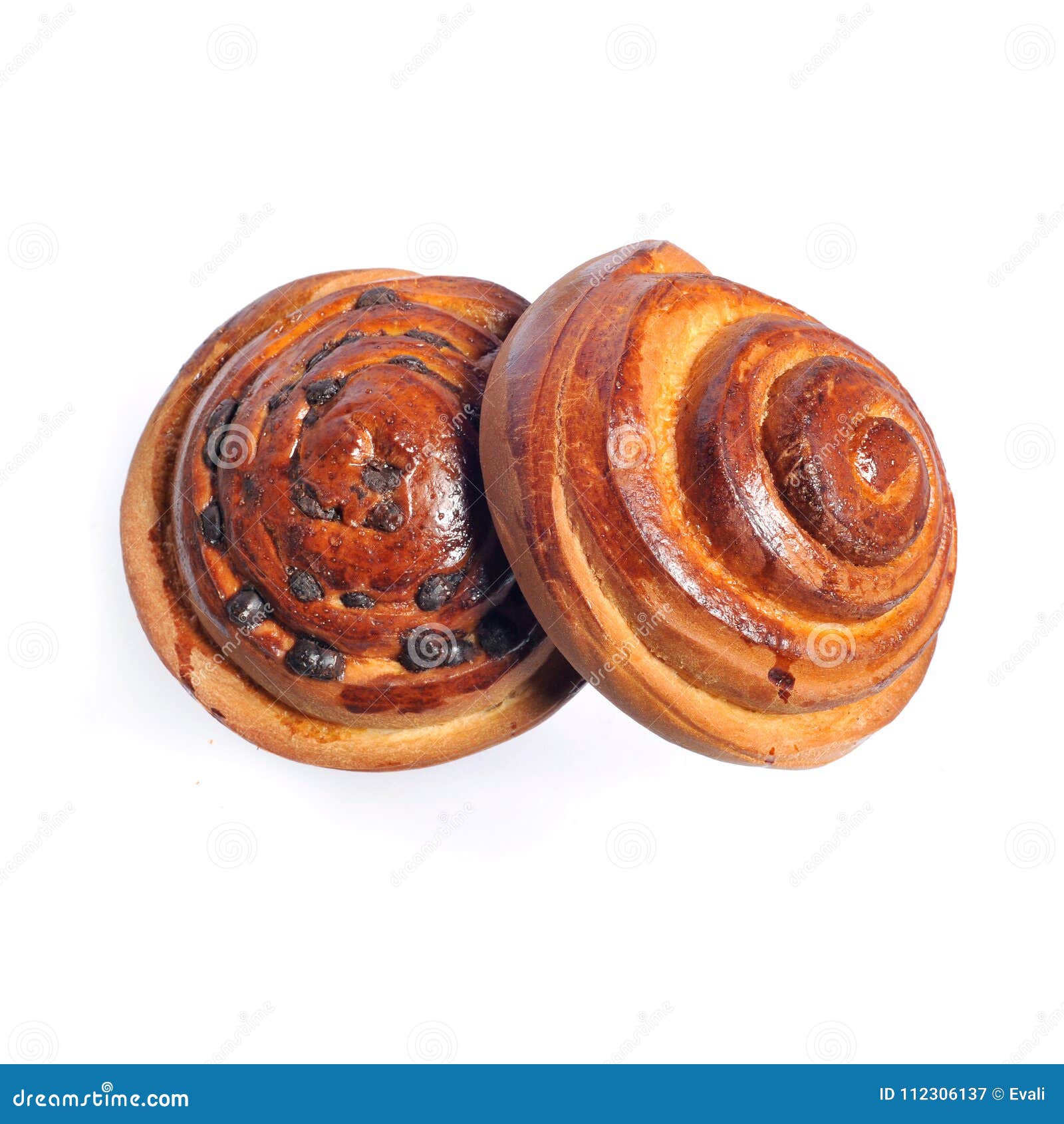 Rollo Del Bollo En El Fondo Blanco Imagen de archivo - Imagen de ...