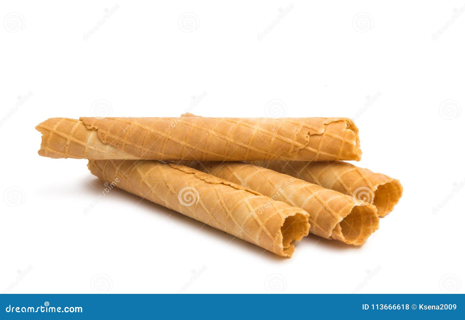 Rollos De La Galleta Aislados Foto de archivo - Imagen de sabroso ...