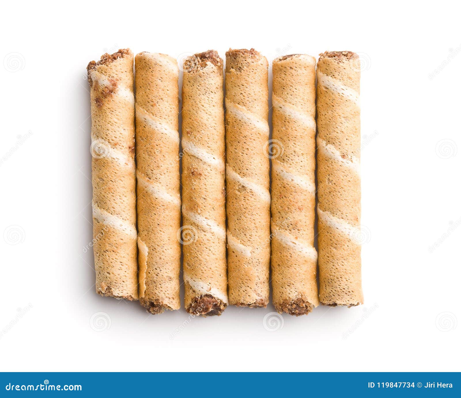 Rollos De La Galleta Del Chocolate Dulce Foto de archivo - Imagen de ...