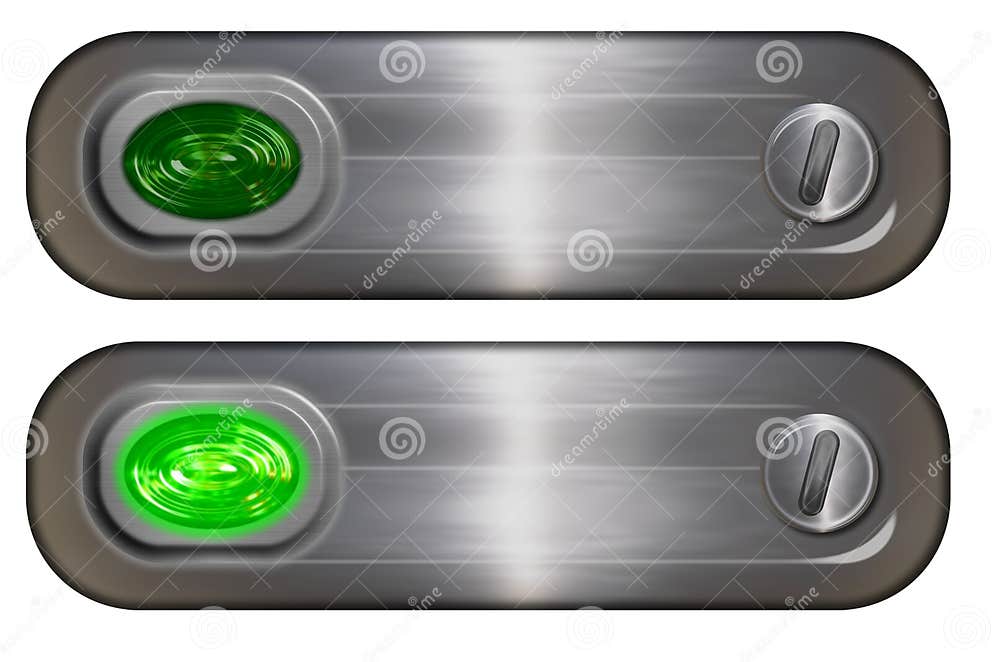 Rollover Button stock illustration. Illustration of iron - 6393541