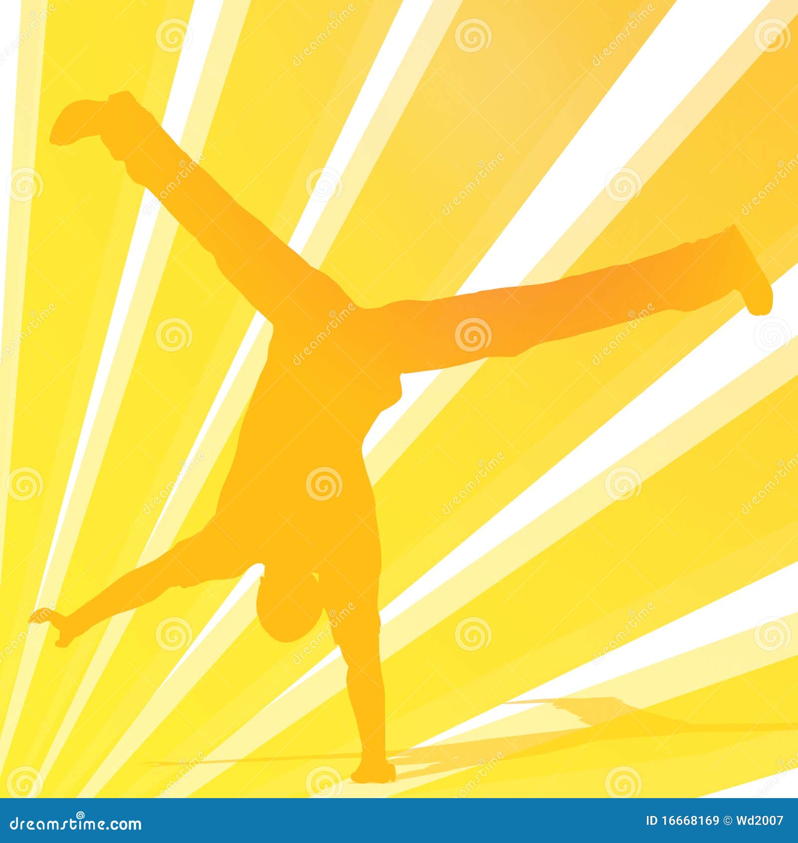 Rollover man stock illustration. Illustration of jump - 16668169