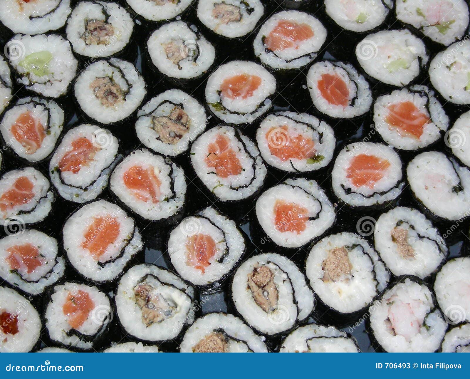 Rolls stock image. Image of asian, rice, gourmet, asia - 706493