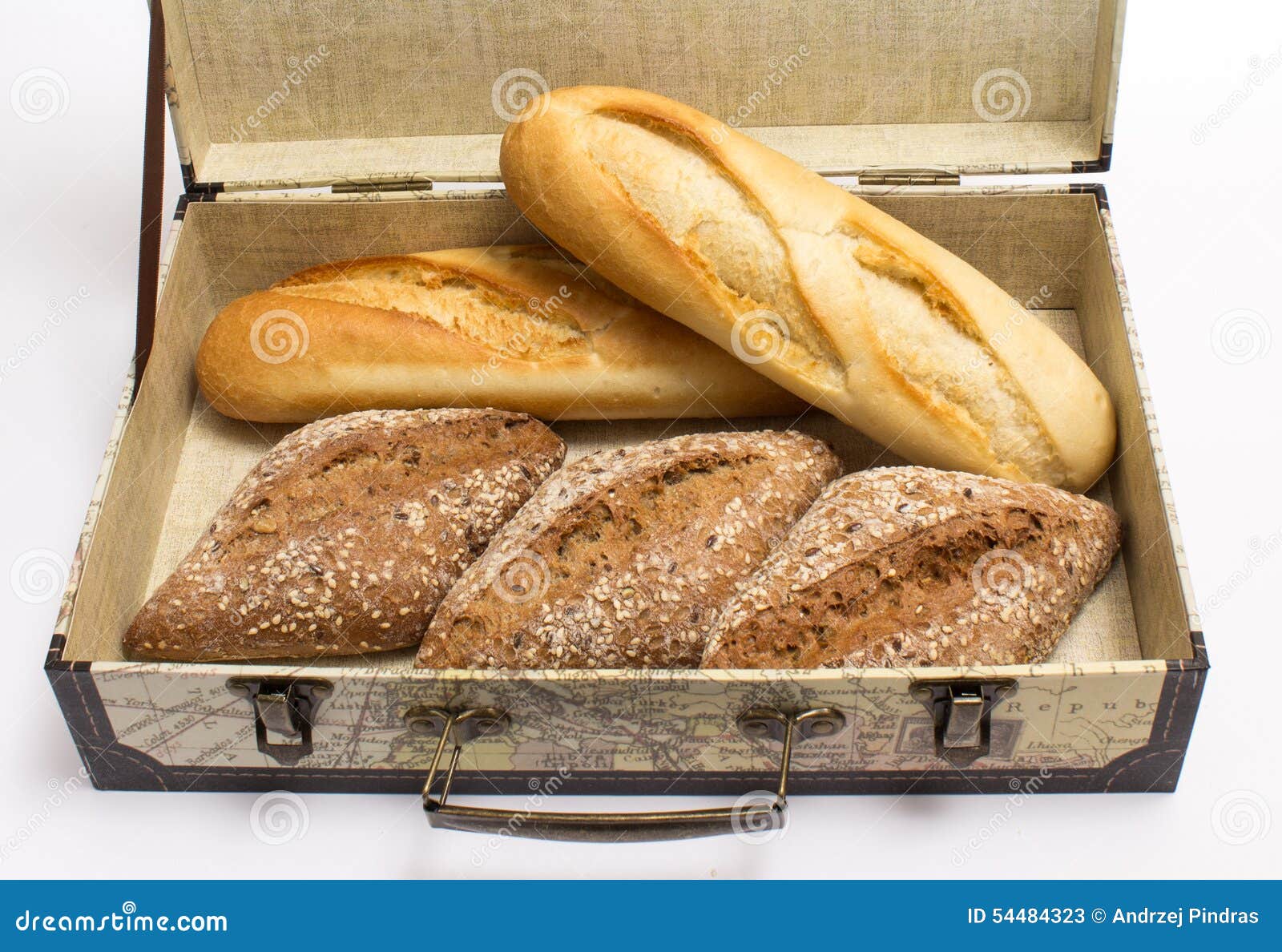 Rolls Baguettes Box Stock Photos - Free & Royalty-Free Stock Photos ...