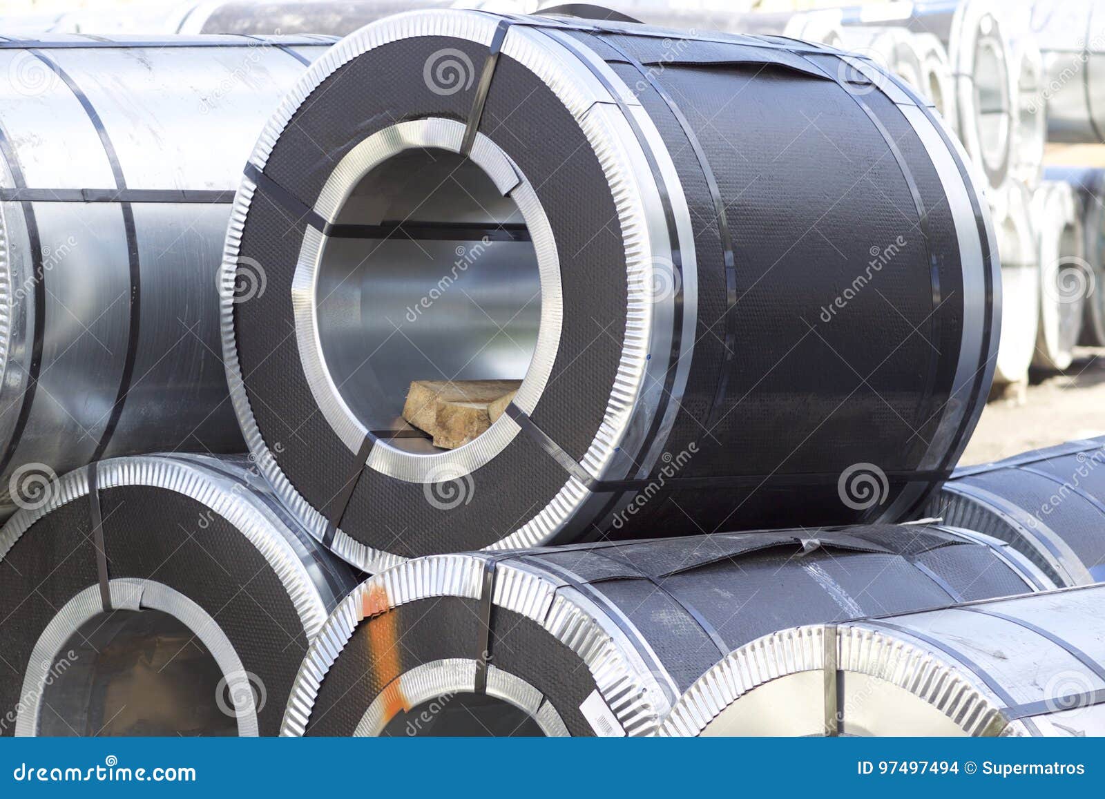 Cink Steel Metal Texture Background In Grey Blue Colors Royalty-Free ...