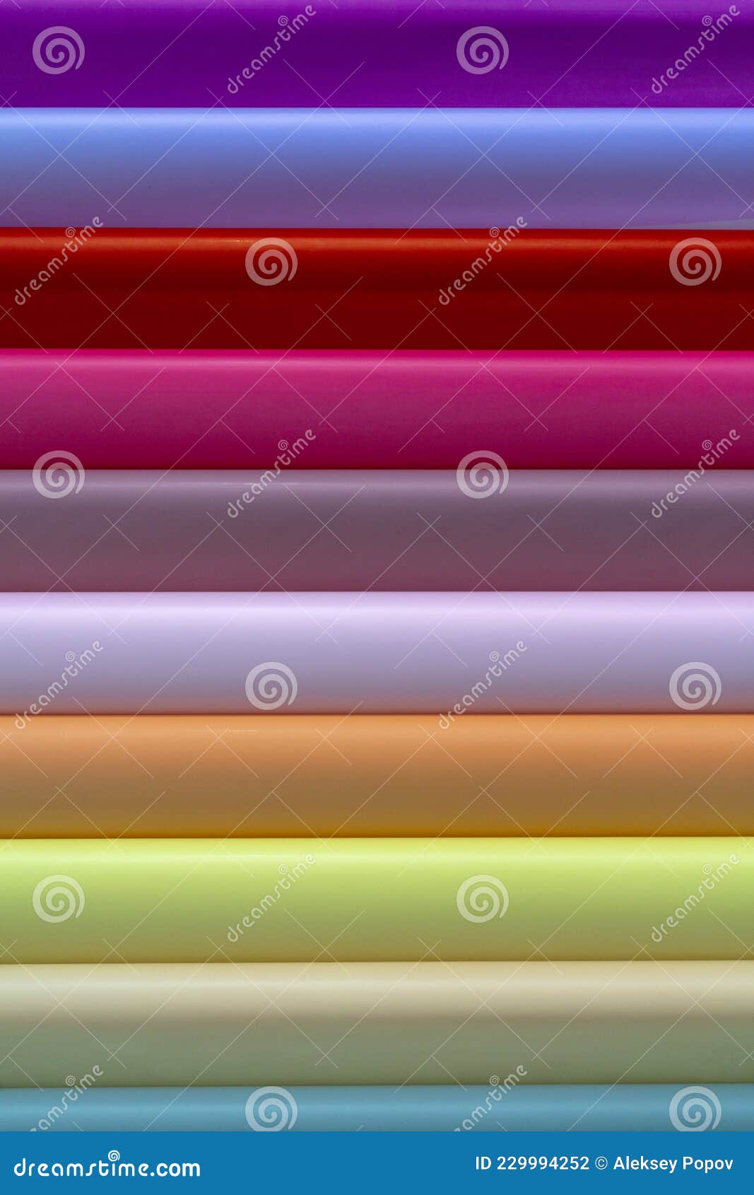 Rolls of Colored Wrapping Paper. Abstract Background Stock Illustration ...