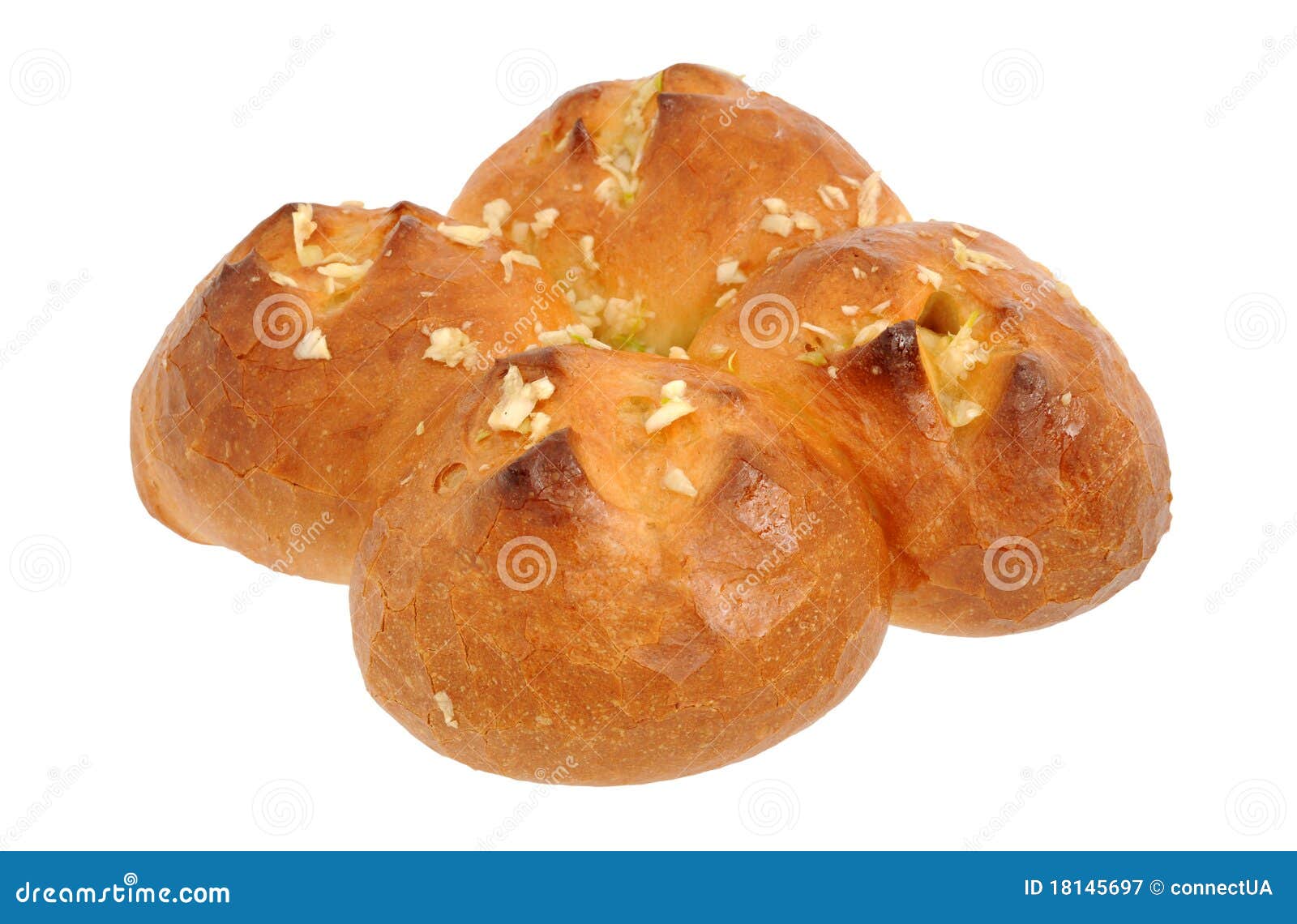 Rolls com alho imagem de stock. Imagem de completamente - 18145697