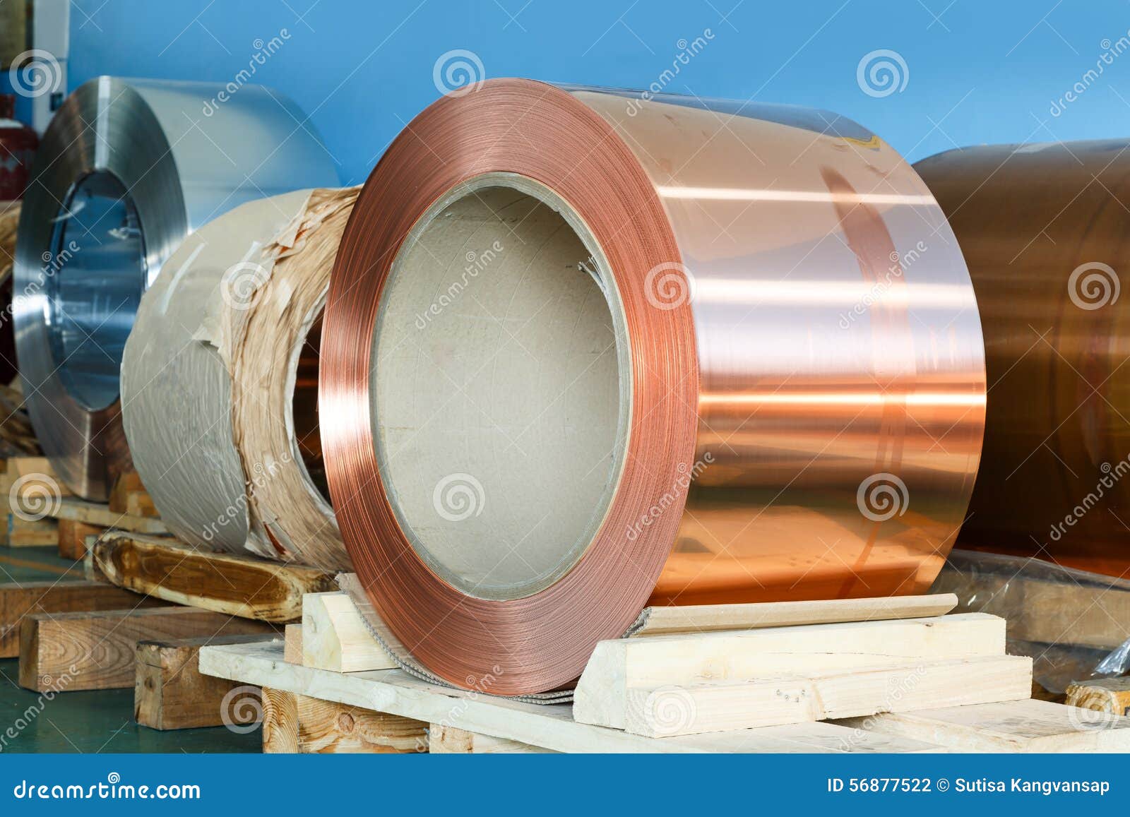 Copper Foil (sheet) Texture Stock Photo | CartoonDealer.com #46161648