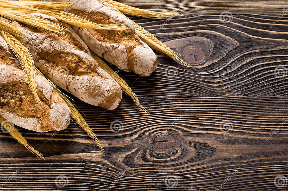 Rolls with cumin and salt stock photo. Image of table - 41392746