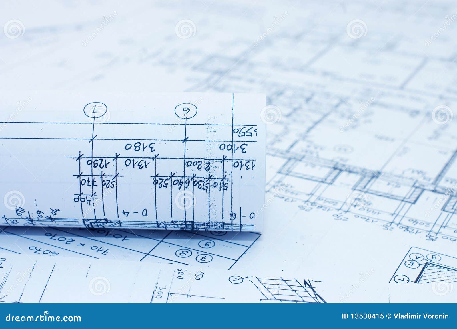 Engineering Drawings Royalty-Free Stock Image | CartoonDealer.com #61525732