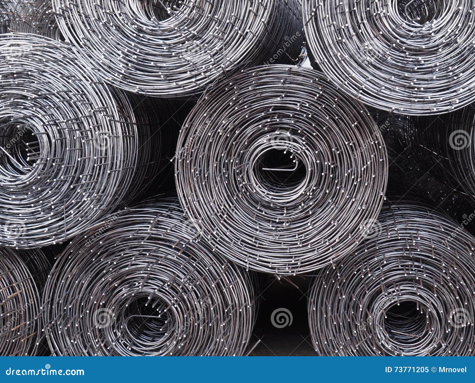 Iron Mesh For Reinforced Concrete Royalty-Free Stock Photo ...
