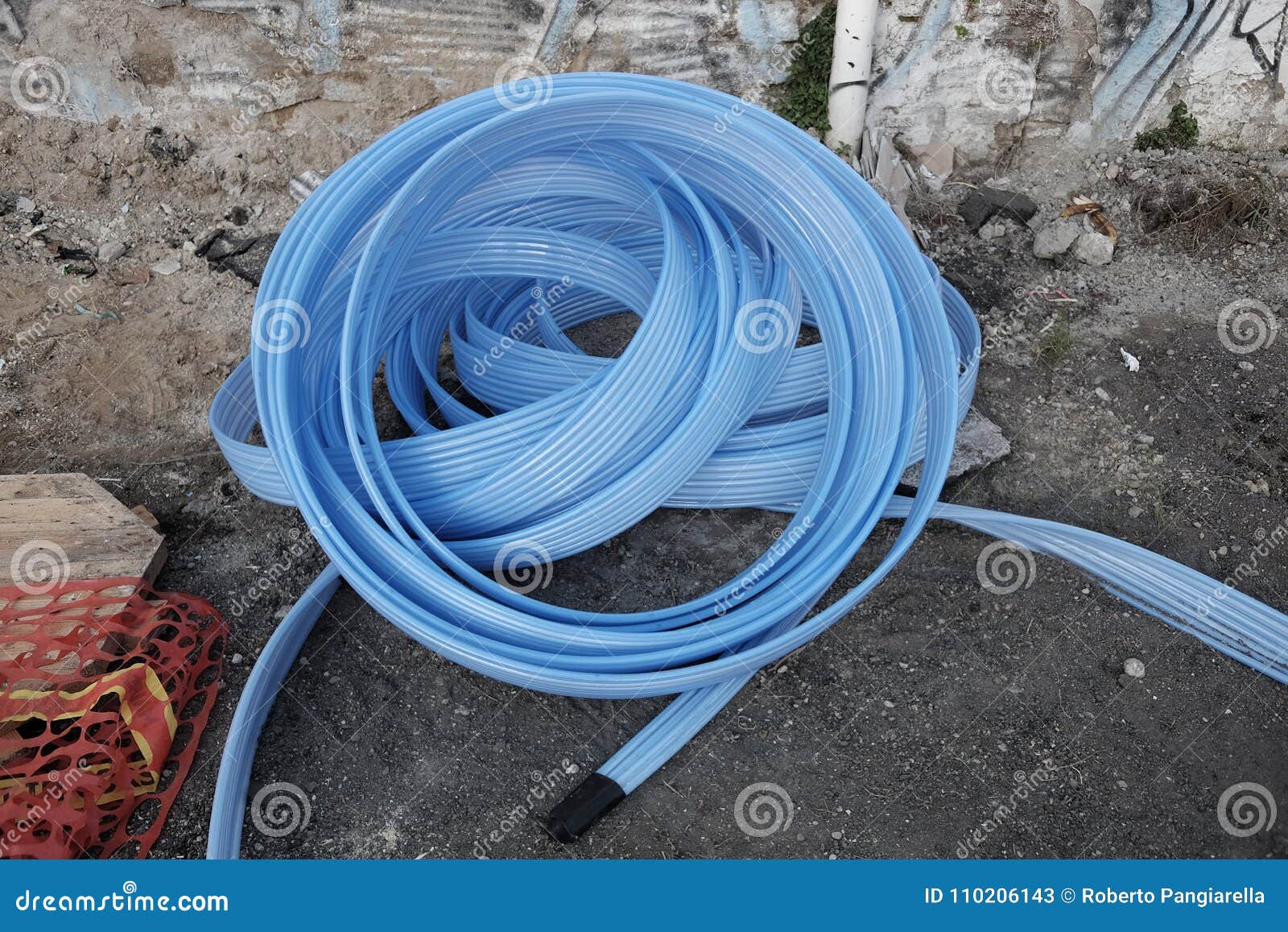 Rolls of Optical Fiber Cables Stock Image - Image of fiber, connection ...