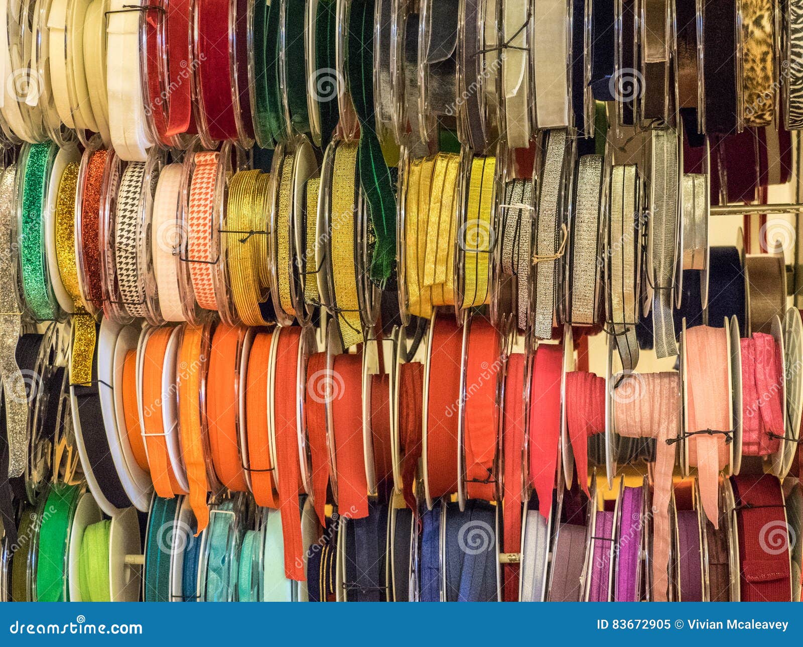 Rolls of ribbon stock image. Image of fabric, retail - 83672905