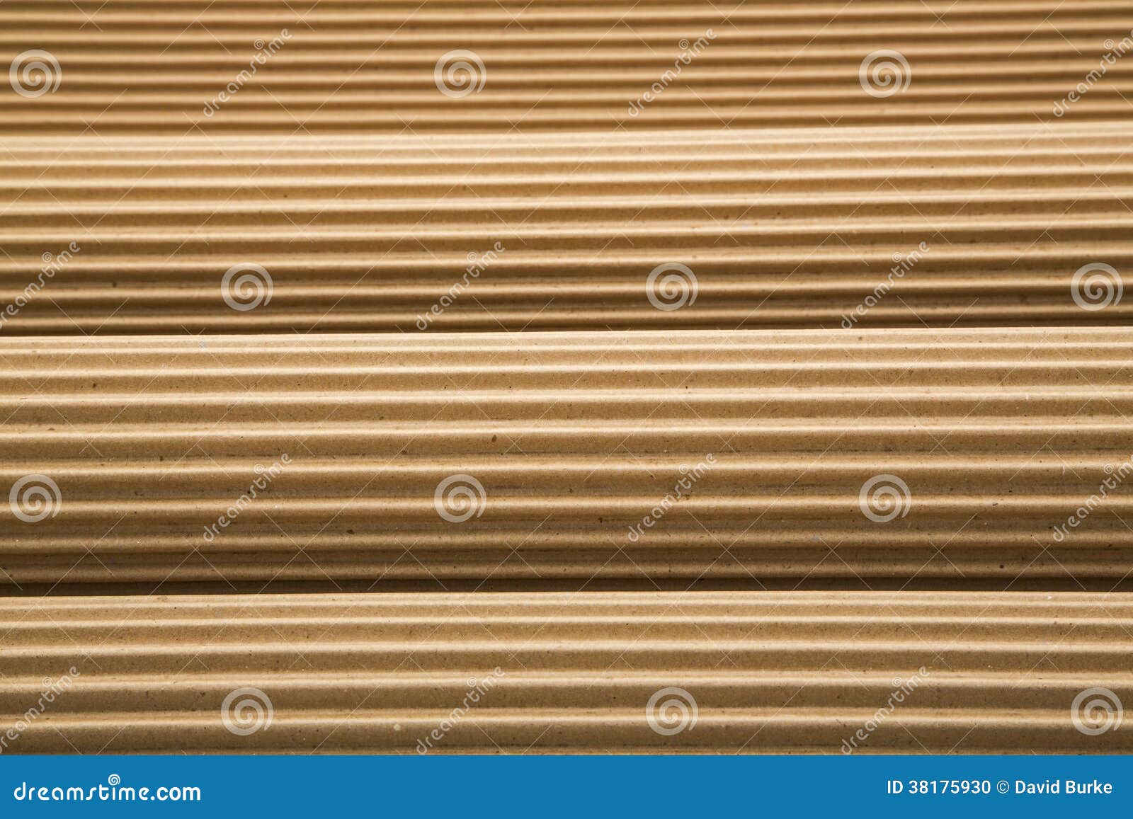 Rolls Ripples Corrugated Cardboard Background Stock Photo - Image of ...