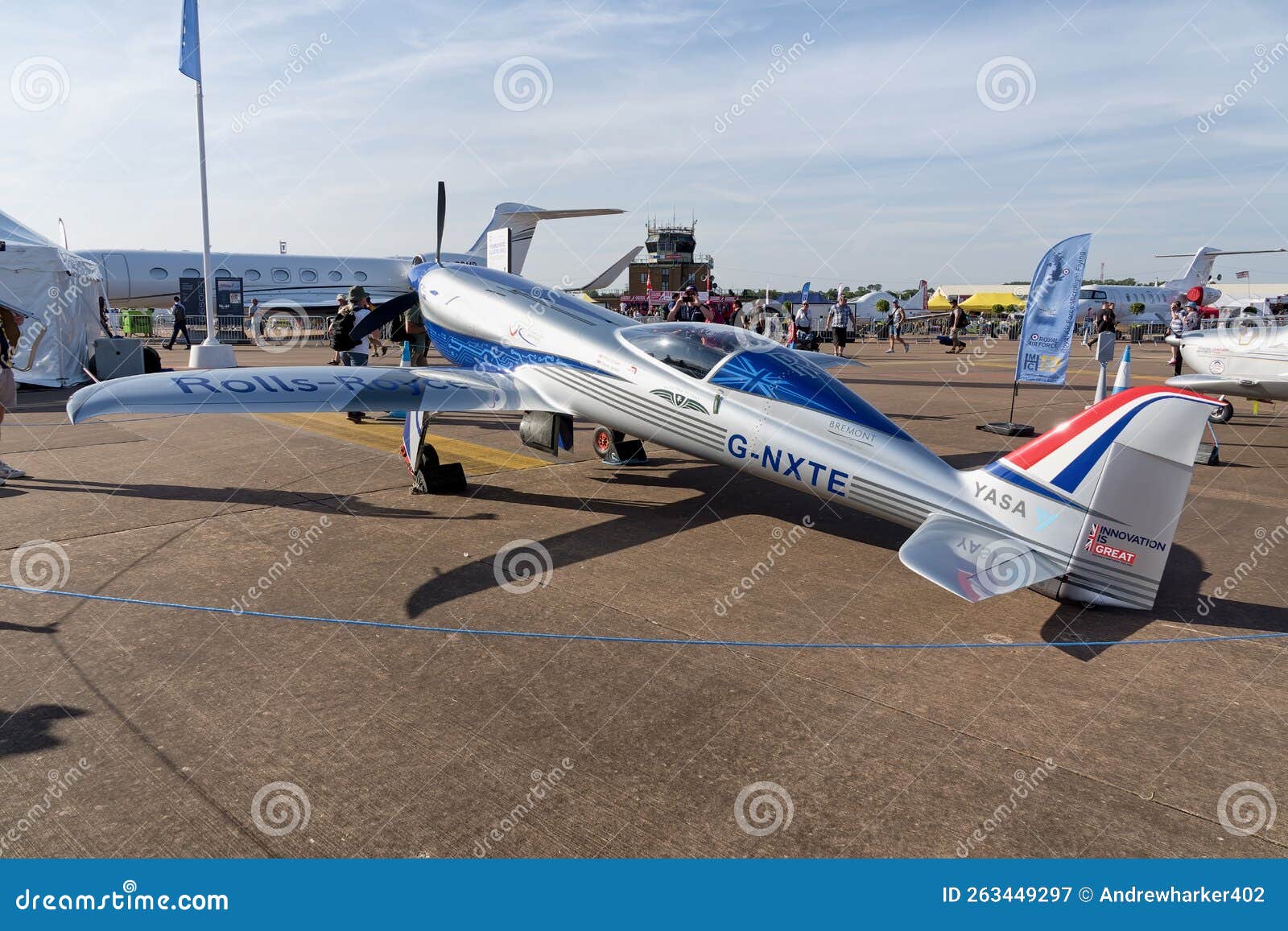 Rolls-Royce ACCEL Electric Aircraft Demonstrator Editorial Photography ...