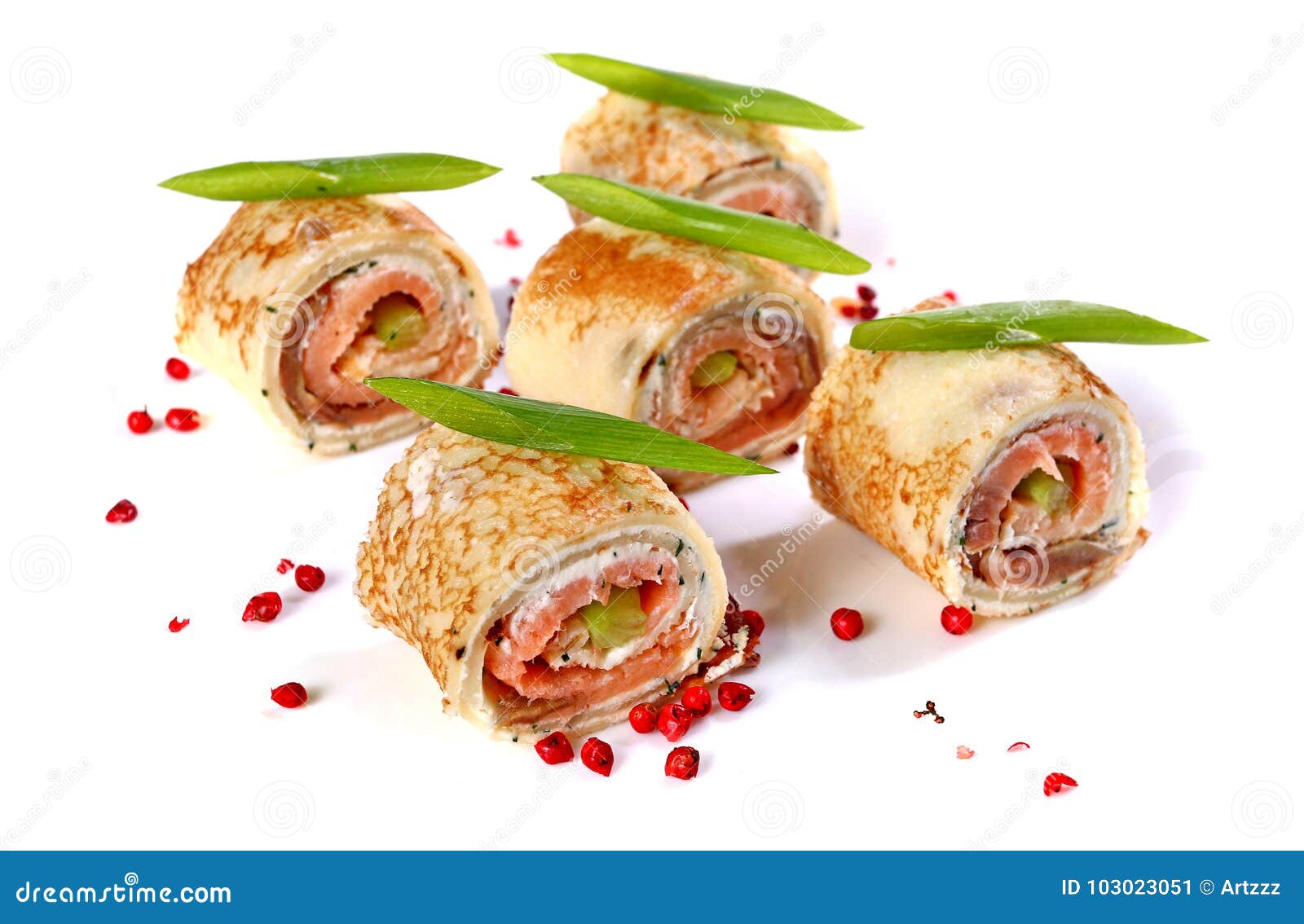 Rolls with salmon fish stock image. Image of mayo, meat - 103023051