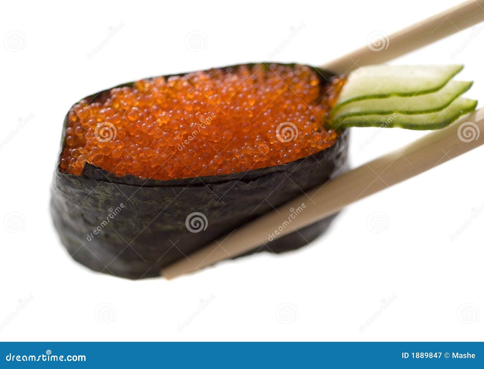 Rolls of Sush stock image. Image of caviar, oriental, curry - 1889847
