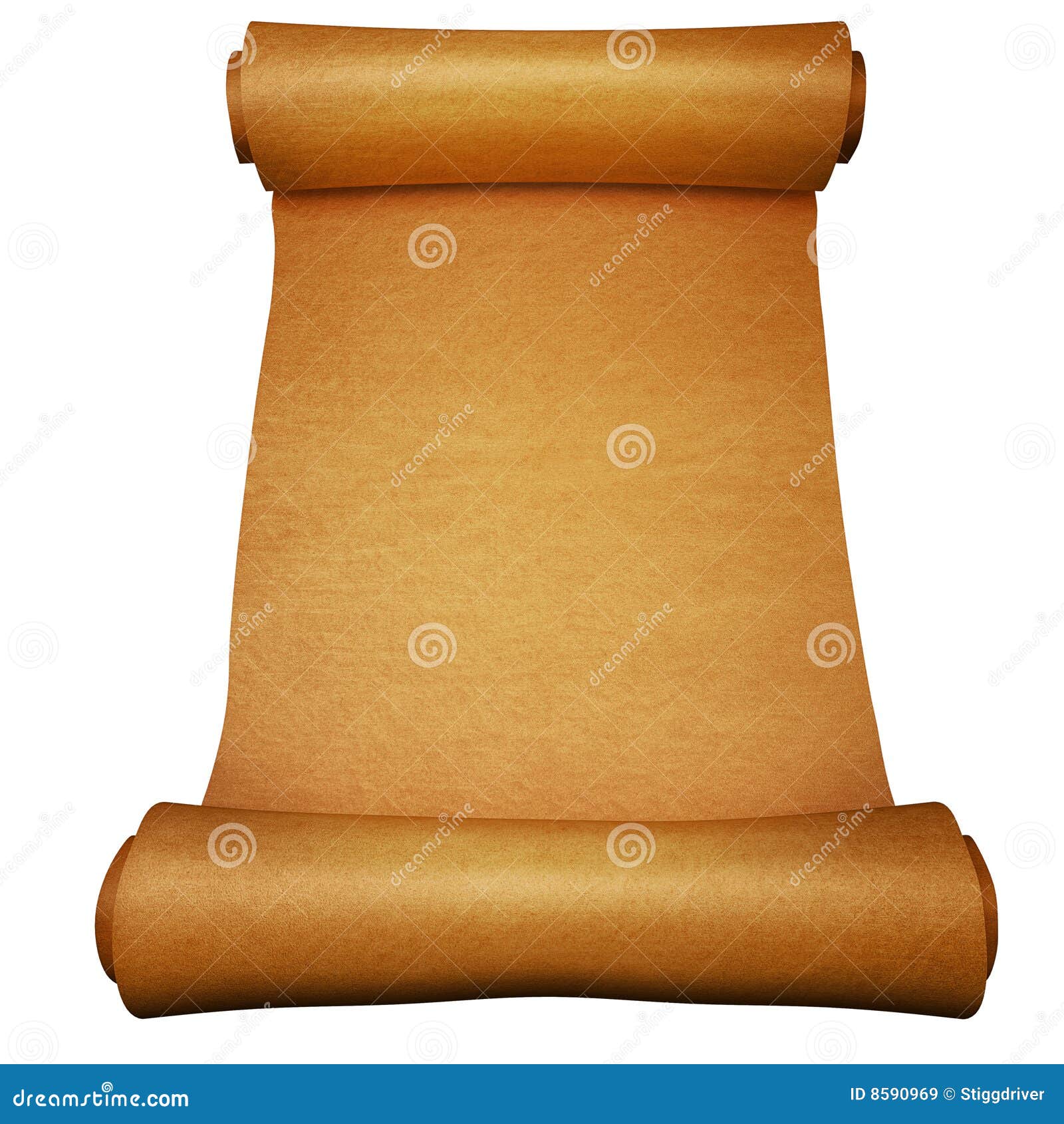 Rolo de papel antigo ilustração stock. Ilustração de papel - 8590969